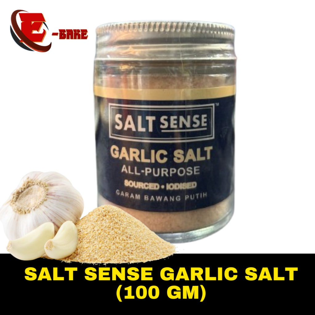 SALT SENSE GARLIC SALT 100 GM | Shopee Malaysia