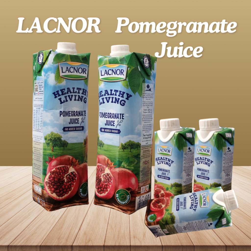 Lacnor Pomegranate Juice /Minuman Perisa Delima/Pomegranate Juice/1 ...