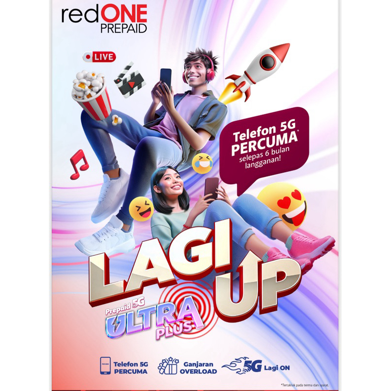 redONE PREPAID SIM CARD | Shopee Malaysia