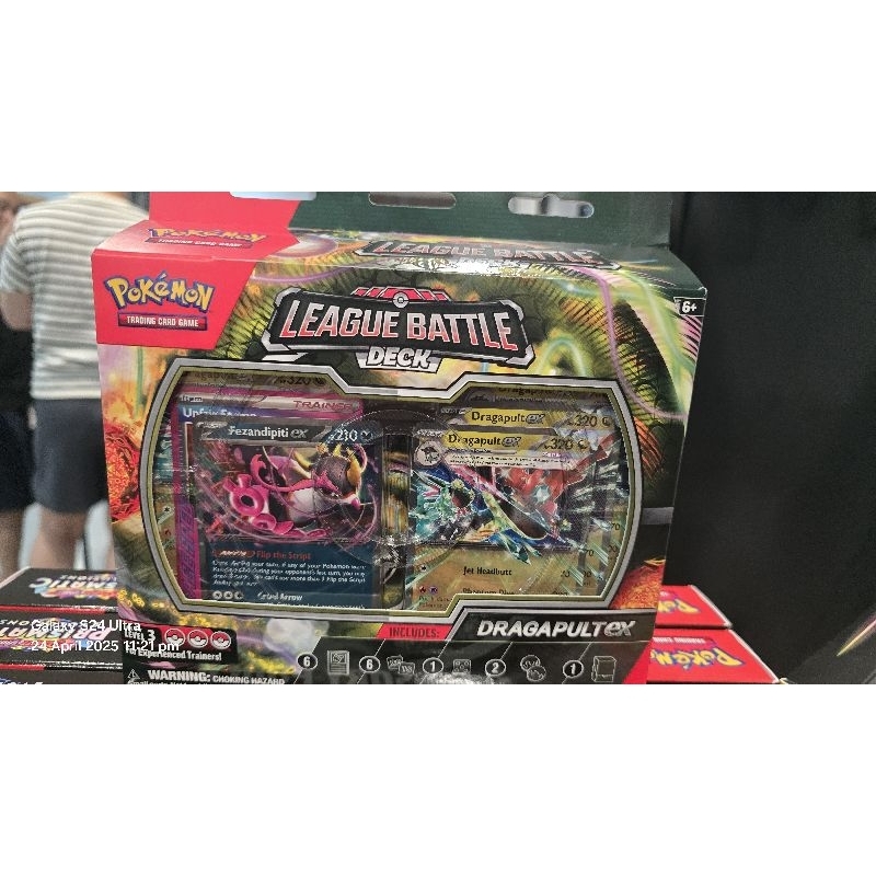 Dragapult Ex League Battle Deck Full Set Box | Shopee Malaysia