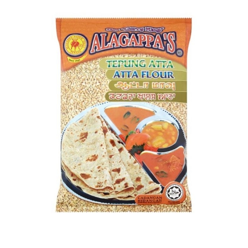 ALAGAPPAS Halal Tepung Atta 800g | Shopee Malaysia