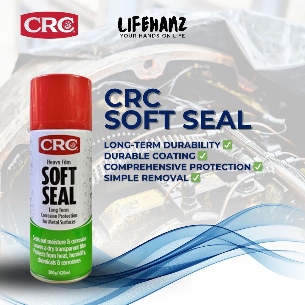 CRC Soft Seal 3013 | Long-Term Corrosion Inhibitor Spray | Amber Waxy ...