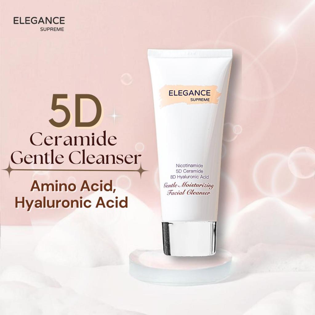 Elegance Supreme 5X Ceramide Low pH Gentle Cleanser Facial Wash (15 ...