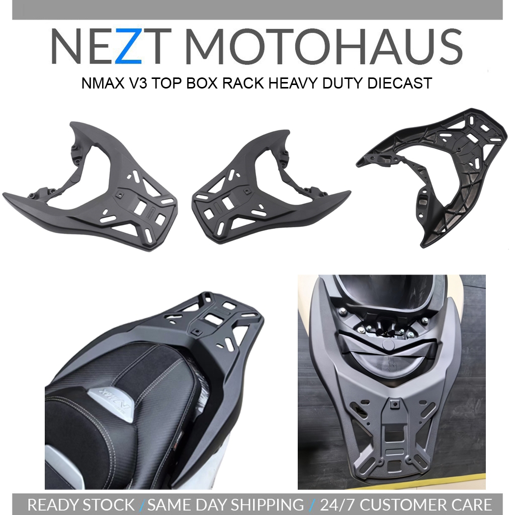 NMAX V3 TOP BOX RACK HEAVY DUTY DIECAST | Shopee Malaysia