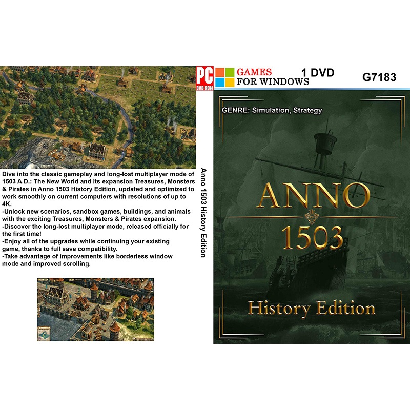 Anno 1503 History Edition (G7183) PC Game Windows | Shopee Malaysia