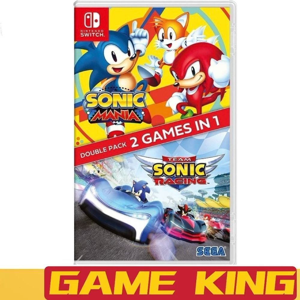 Nintendo Switch Team Sonic Racing/Sonic Mania + Team Sonic Racing ...