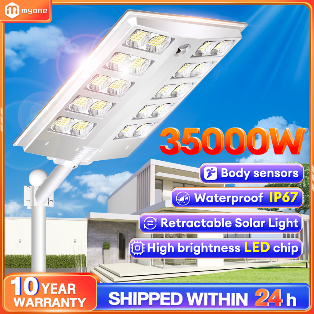 Solar Light Outdoor Lighting 35000W IP67 waterproof solar street lamp LEDsolar lamp outdoor ...