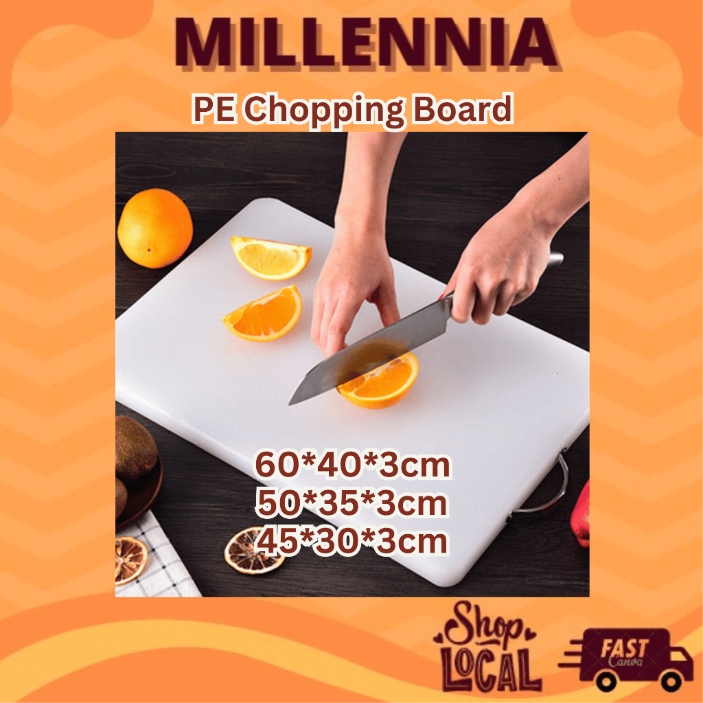 PE Polyethylene Thick Chopping Board Heavy Duty PE Cutting Board ...