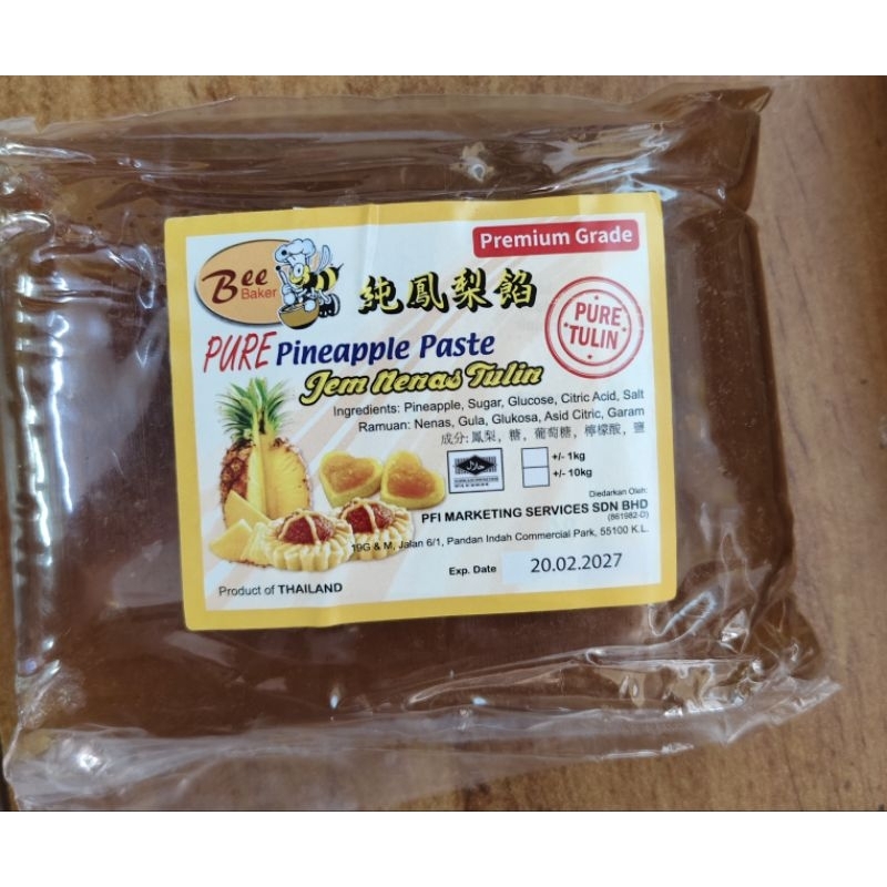 Pure pineapple jam Bee 1kg (New stock) Oct 2027 | Shopee Malaysia
