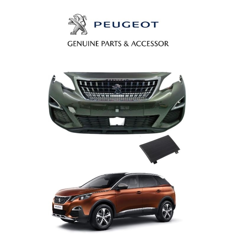 PEUGEOT 3008 P84 (2018-2021) FRONT BUMPER FULL SET | Shopee Malaysia