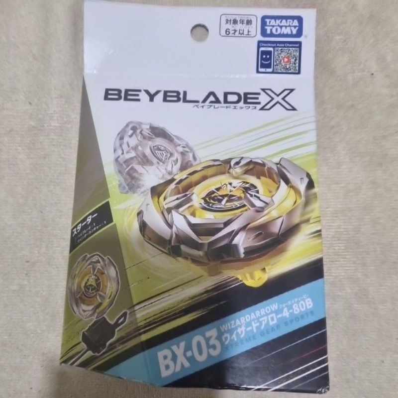 ORIGINAL TAKARA TOMY BEYBLADE X BX-03 WIZARDARROW 4-80B | Shopee Malaysia
