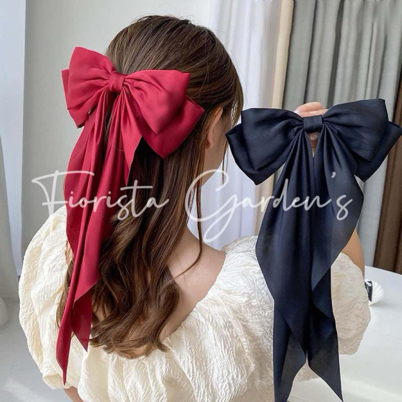 [1pcs] Long Ribbon Clip Hjjab Besar | Shopee Malaysia