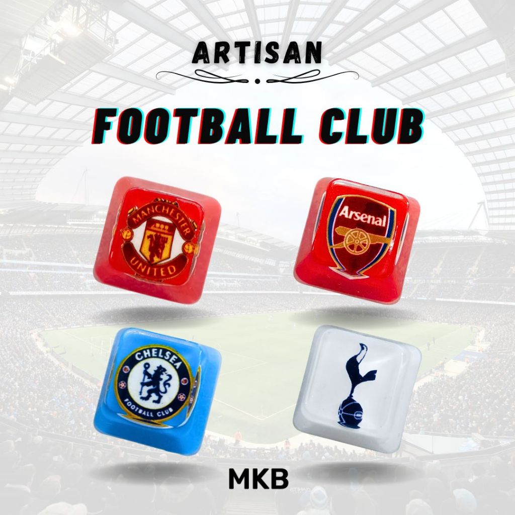 Artisan Football Club Keycap for Mechanical Keyboard - Arsenal ...