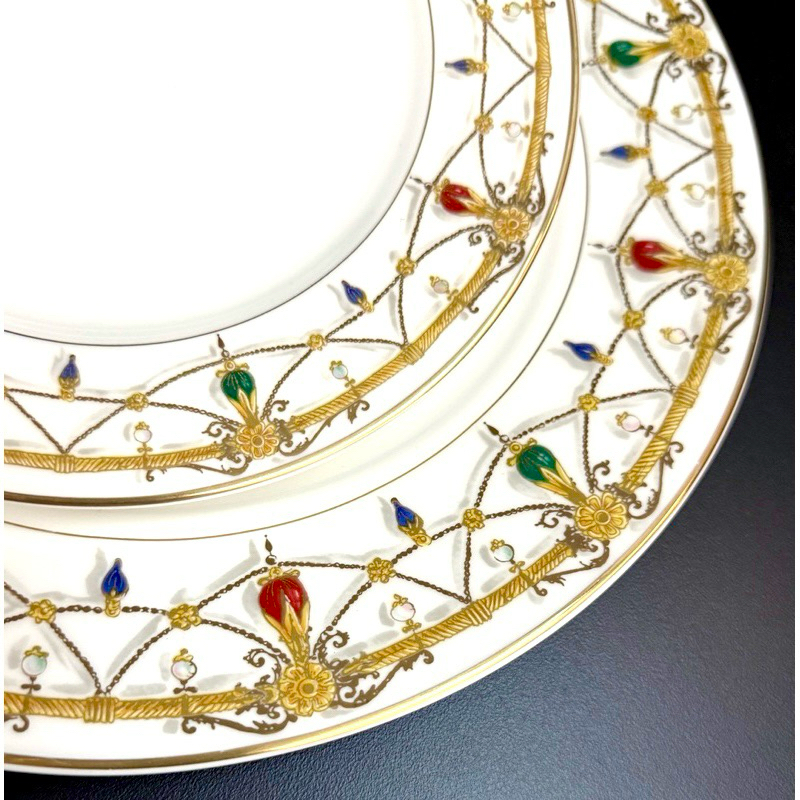 Christian Dior Art De La Table Bijoux Bone China Dinnerware Sold ...