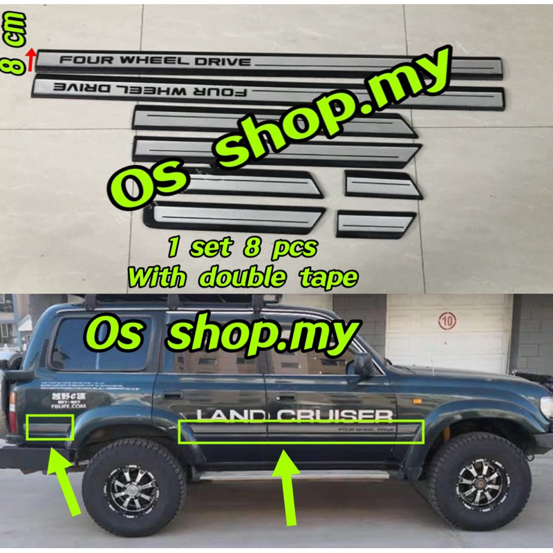 Toyota land cruiser 80 Ninja Lc80 hdj80 BJ80 FJ80 door lining protector ...