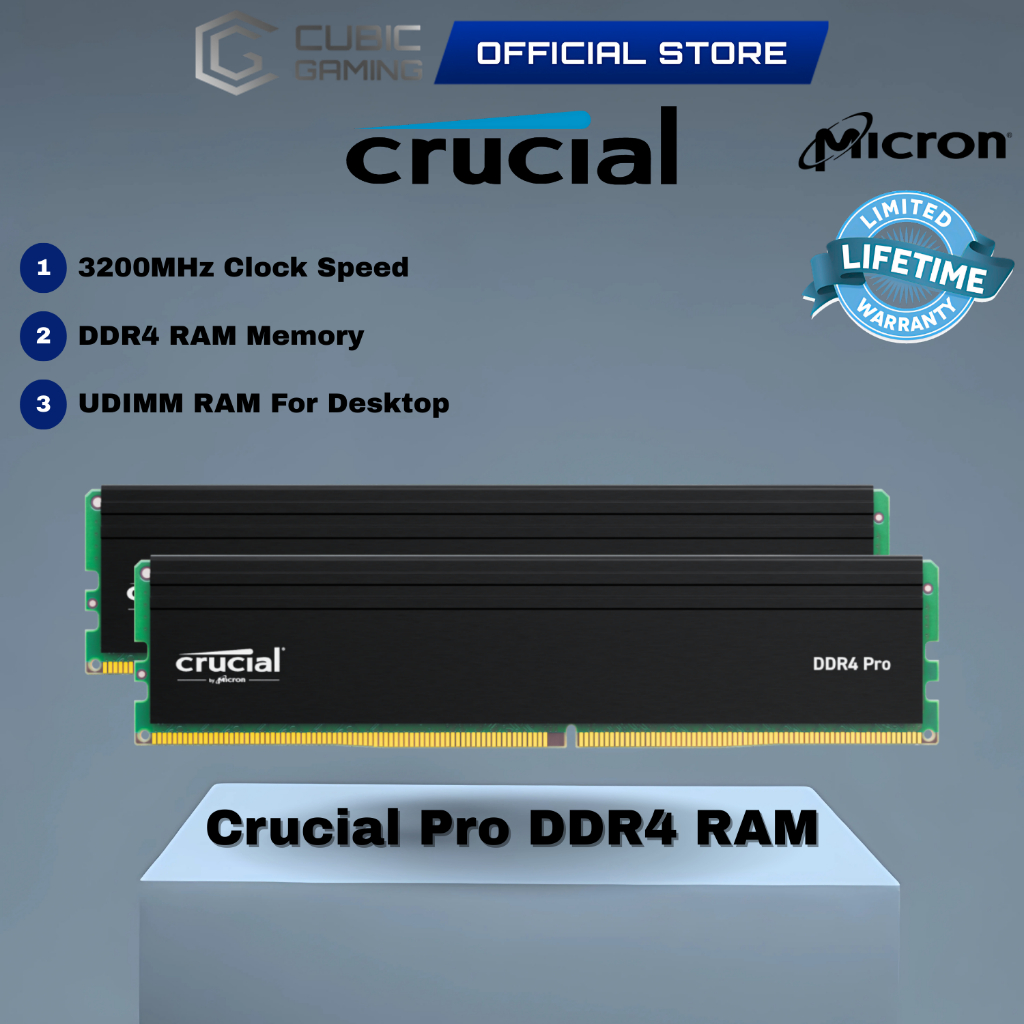 Crucial Pro Laptop RAM 3200 Mhz SODIMM DDR4 RAM Memory (16GB/32GB ...
