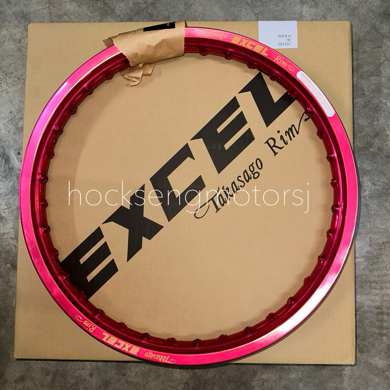 RIM TAKASAGO EXCEL JAPAN ALLOY(1.6x17)/(1.6x18)36HOLES | Shopee Malaysia