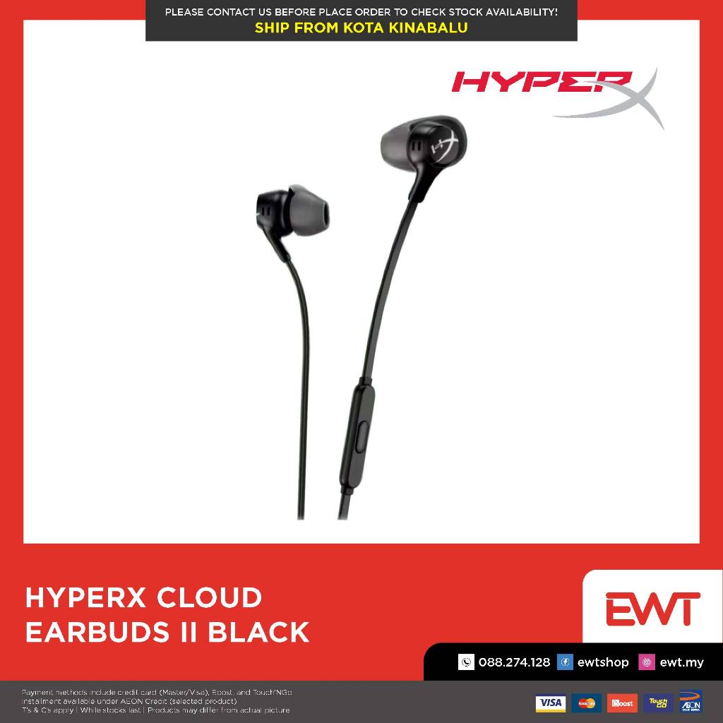 HyperX Cloud Earbuds II 100% ORIGINAL | Shopee Malaysia