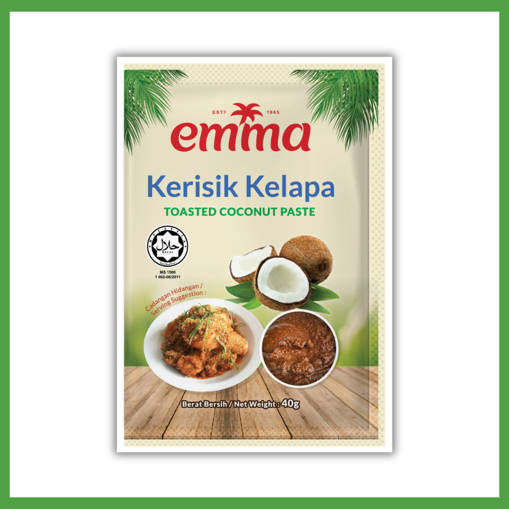 Emma Toasted Coconut Paste Kerisik Kelapa Coconut Butter Cooking ...