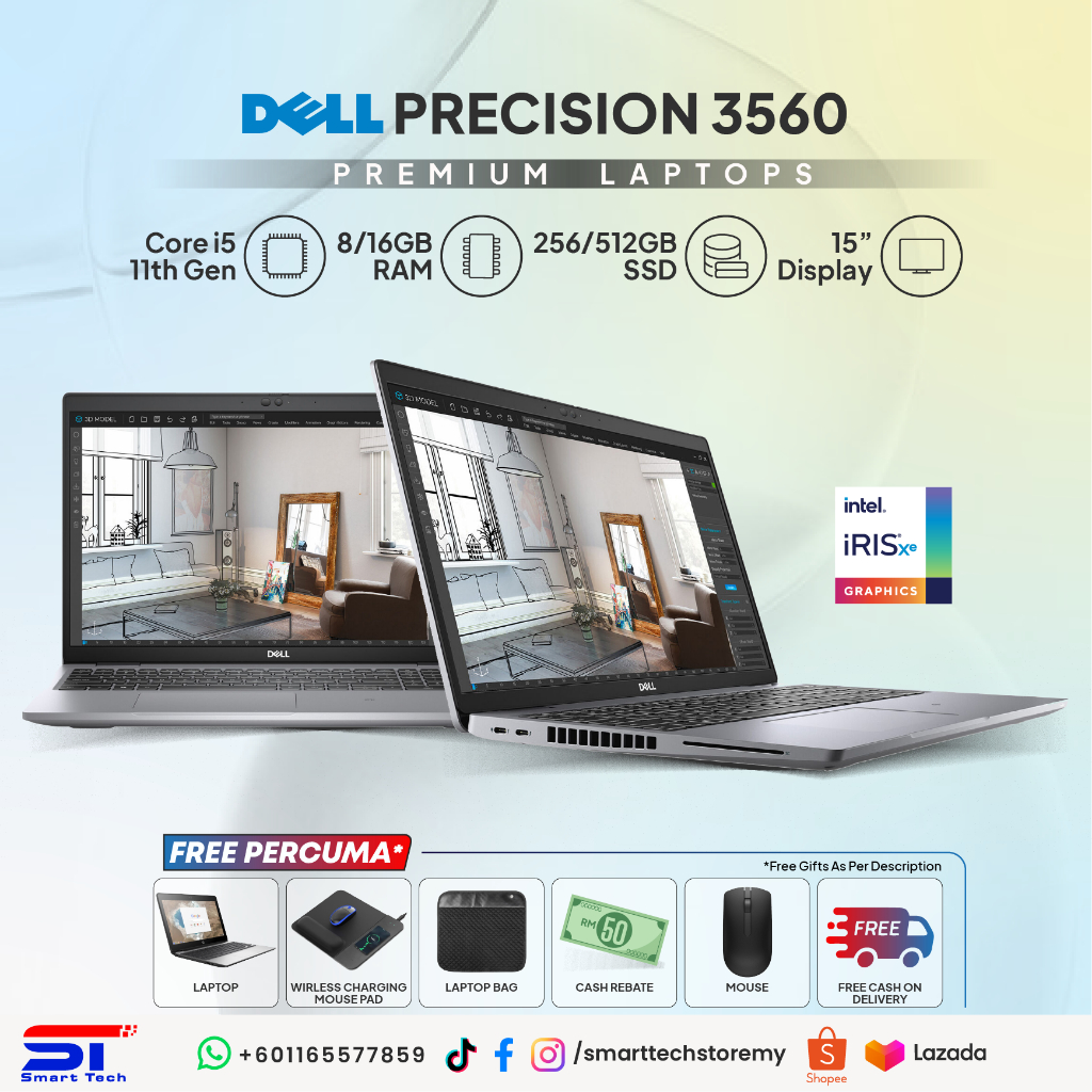 ⚡ Dell Precision 3510 3550 3560 7530 | HP ZBook FireFly 14 G8 / G7 | 8 ...