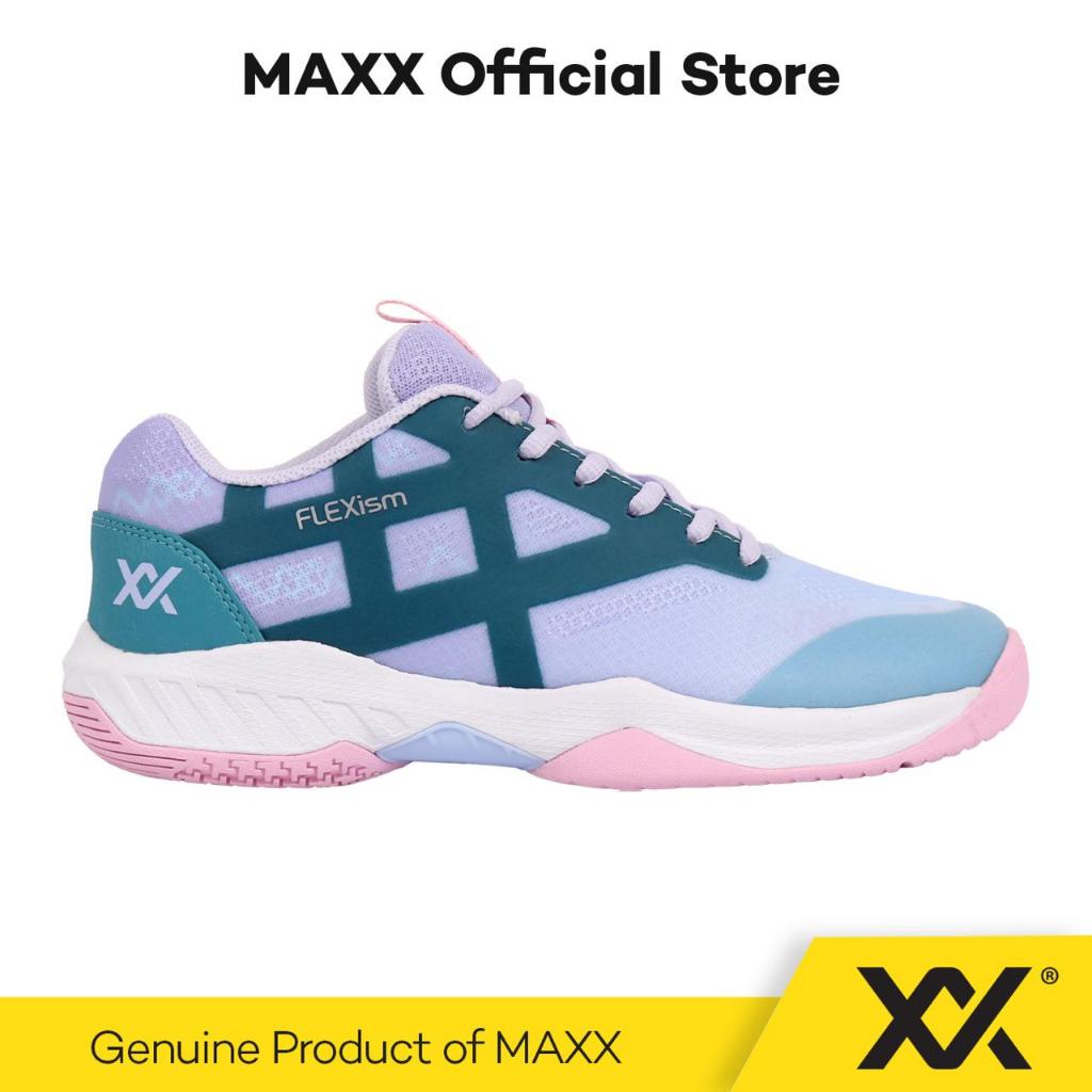 MAXX Sport Shoes - FLEXISM (Purple-Teal) | Shopee Malaysia