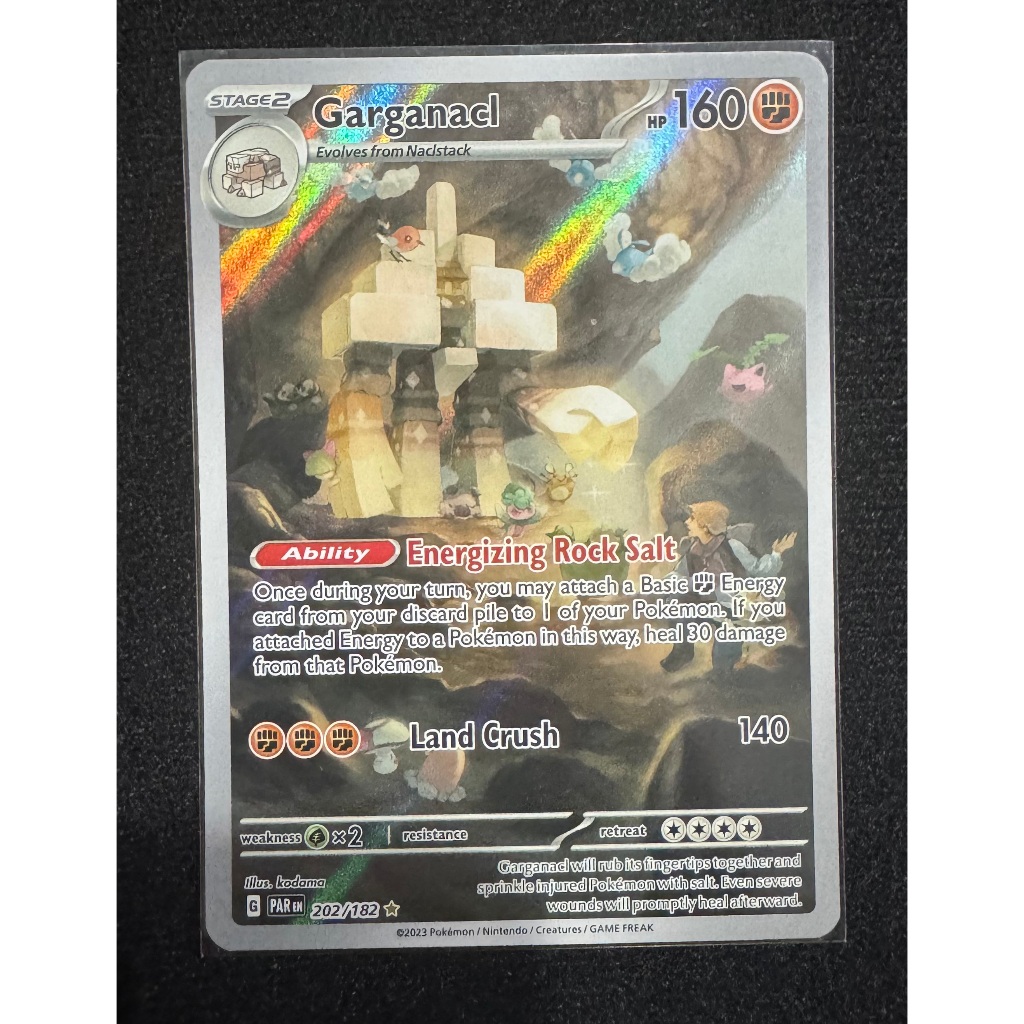 Garganacl (202/182) | Illustration Rare | SV04: Paradox Rift (PAR ...