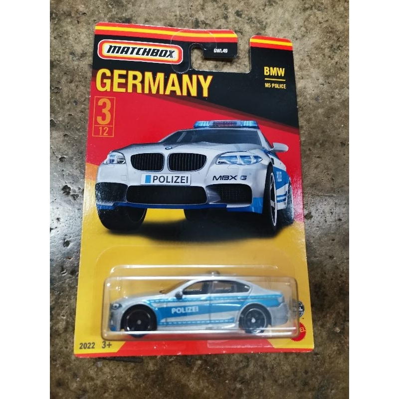 Matchbox Germany BMW M5 Police | Shopee Malaysia