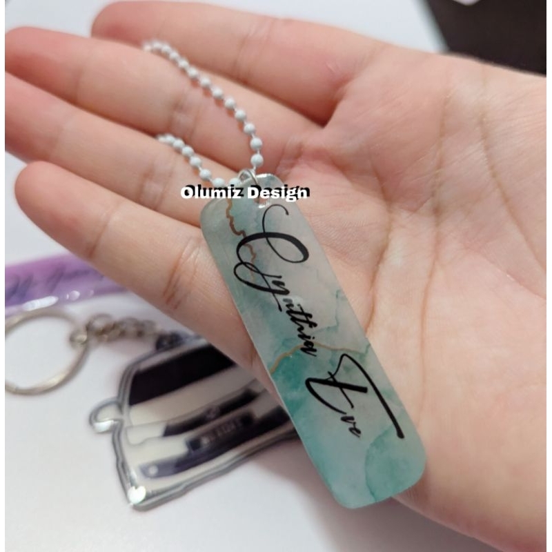 custom keychain NAMA | Shopee Malaysia