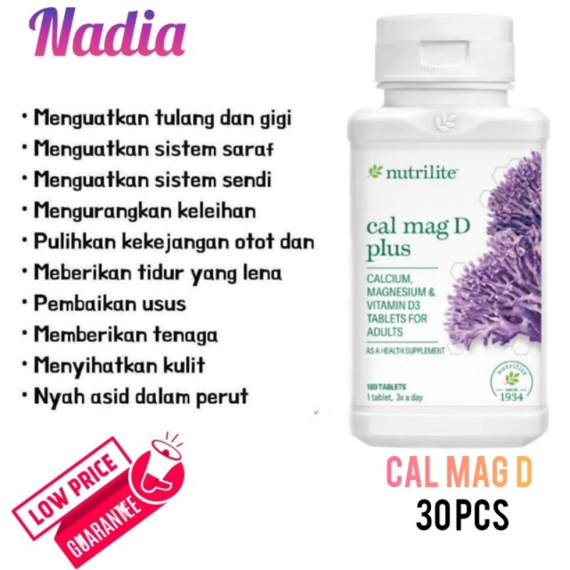 NUTRILITE** Cal Mag D** (30biji) | Shopee Malaysia