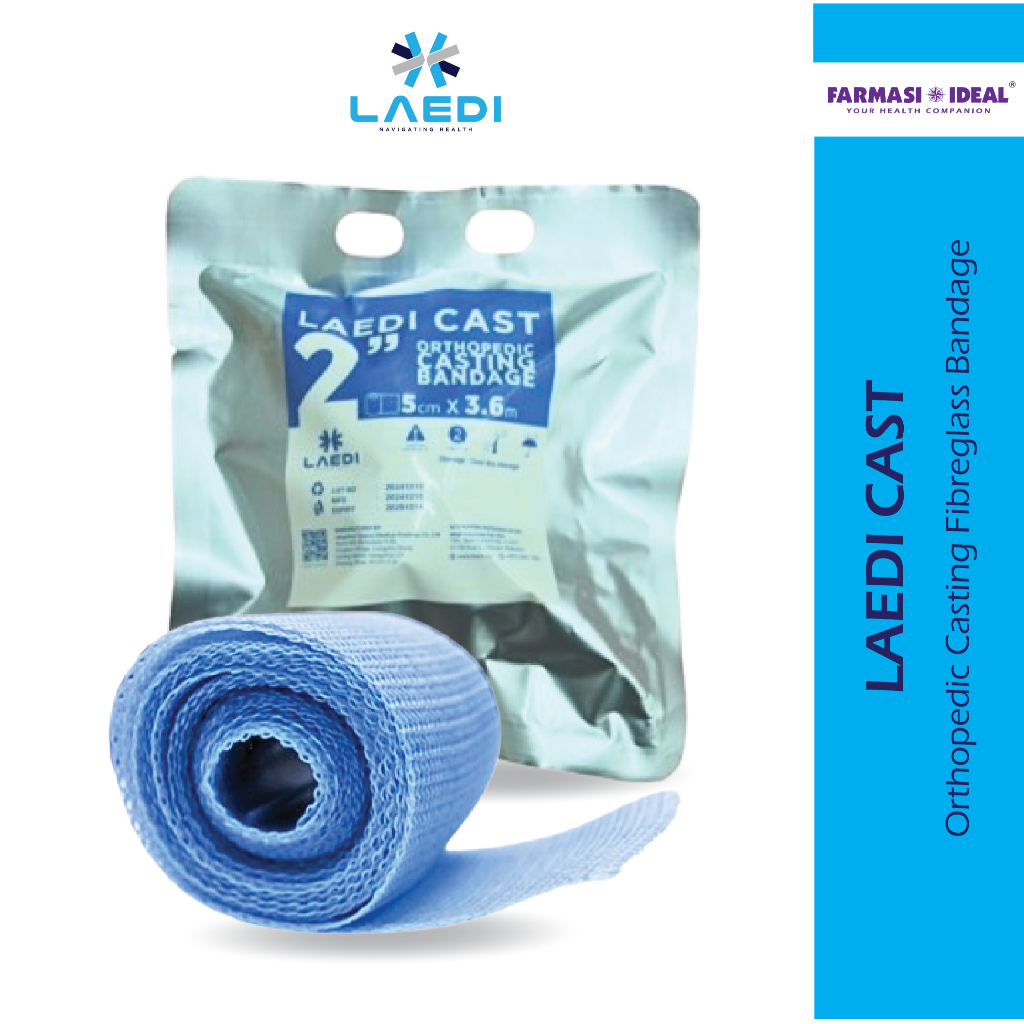 LAEDI CAST Orthopedic Fibreglass Casting Bandage - For fracture wound ...