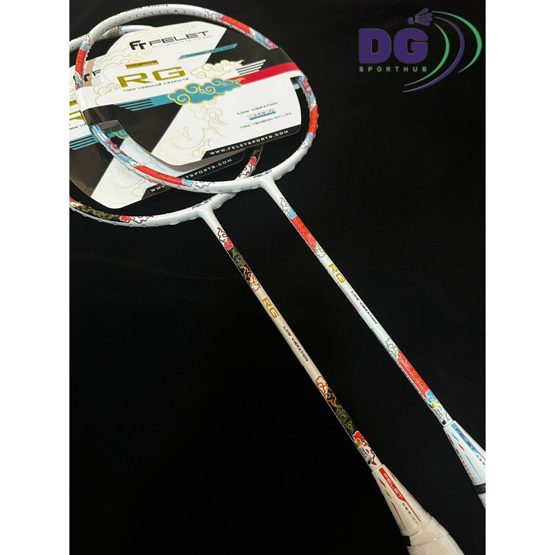 FELET RG LOW VIBRATION BADMINTON RACQUET (100% AUTHENTIC) | Shopee Malaysia