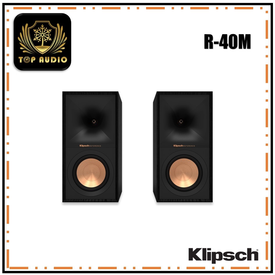 Klipsch R-40M Bookshelf Speaker (Pair) | Shopee Malaysia