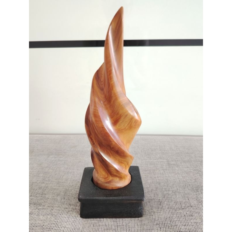 Raja Kayu Column with Solid Wood Based 帝王木风水摆件 | Shopee Malaysia