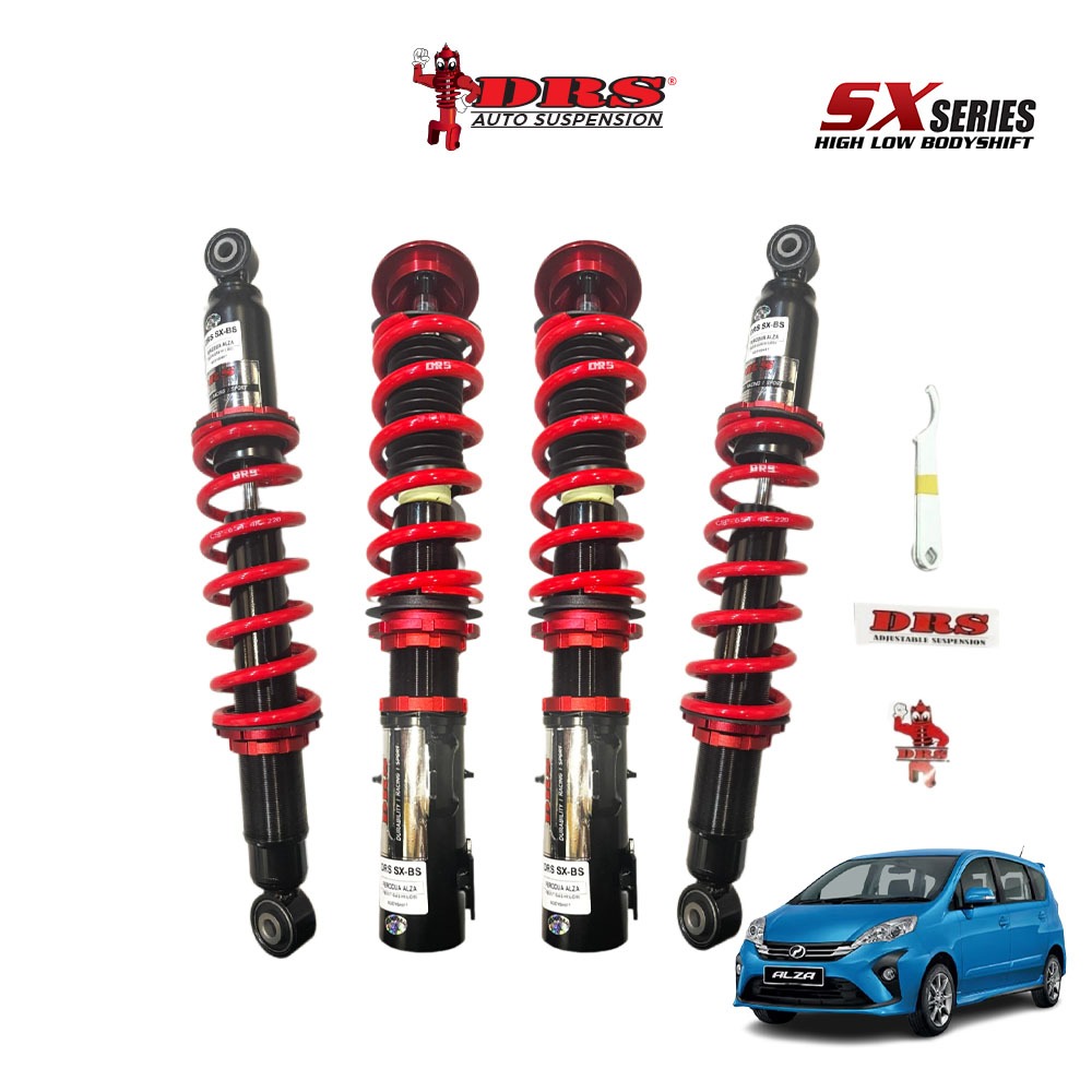🔥🔥PERODUA ALZA ~ 🇲🇾DRS ( SX Series ) Hi Lo Body shift Adjustable ...