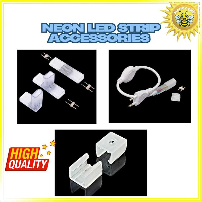 220V led Flexible Neon Light 8*16mm Abs Plastic Clip Holder /Connector ...