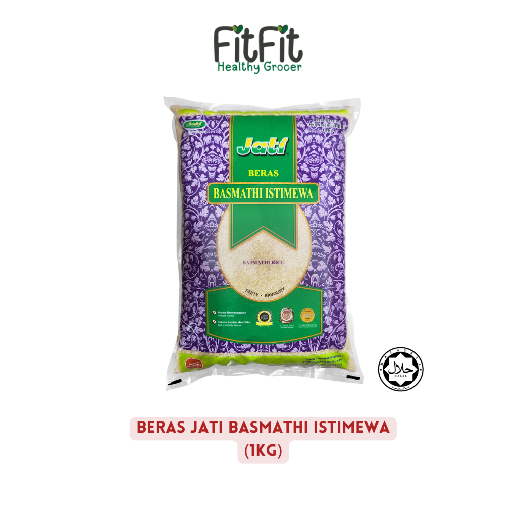 Beras Jati Basmathi Istimewa 1kg | Shopee Malaysia