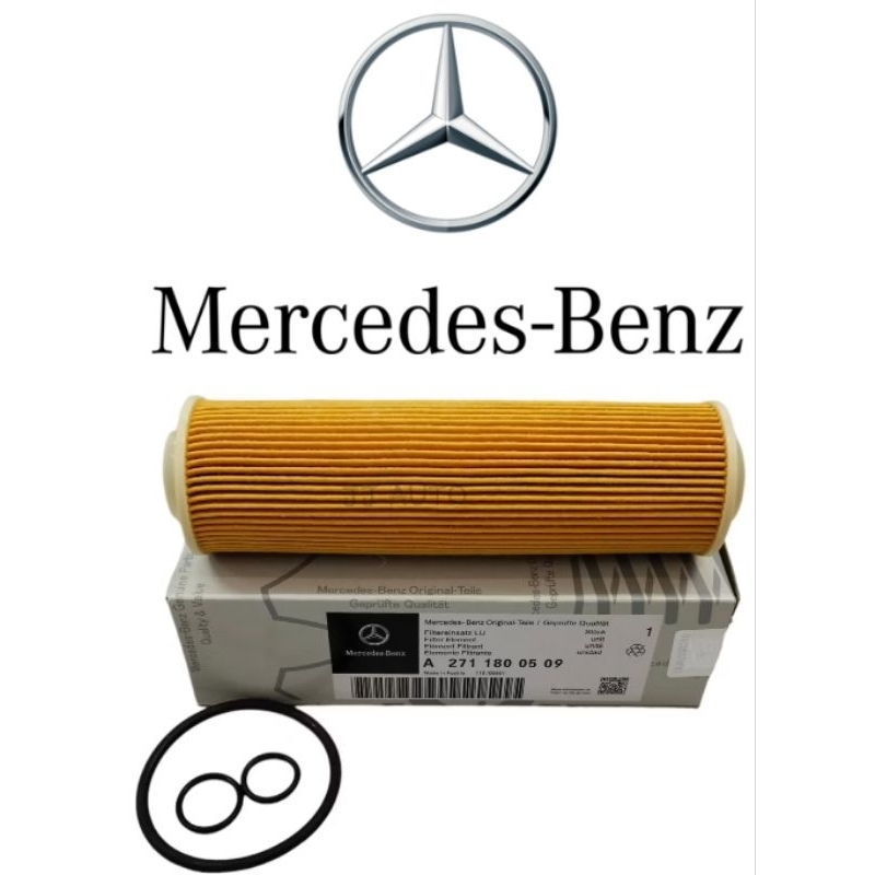 2711800509 OIL FILTER MERCEDES W204 C180 C200 C250 A207/C207/W212 E200 ...