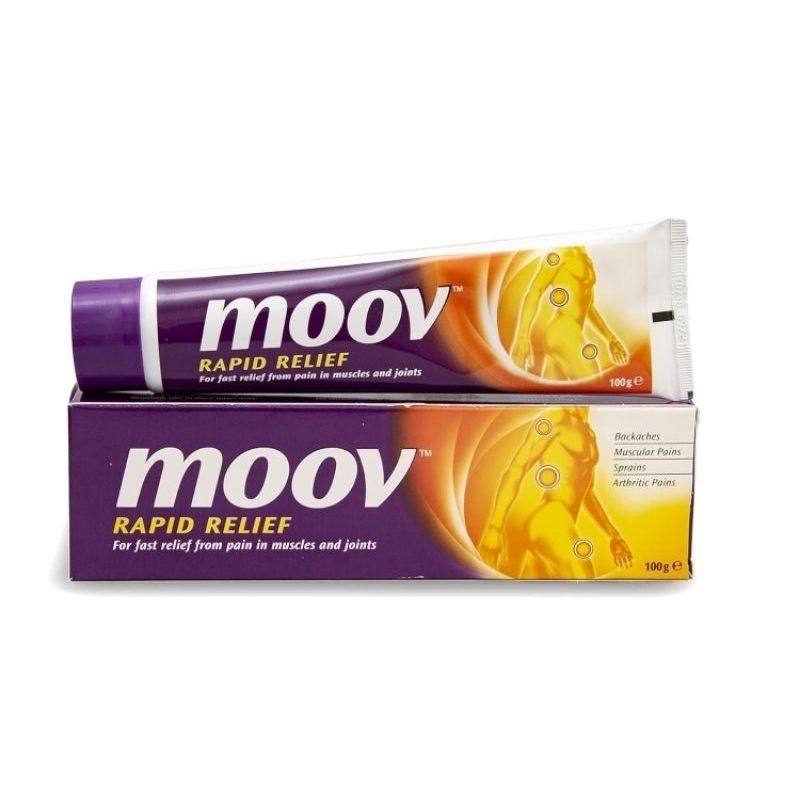 Moov Pain Relief Cream | Sakit Lutut, Belakang, Sendi | 100% Original ...