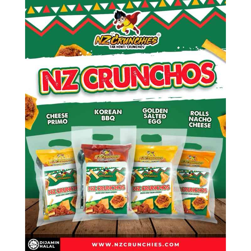 NZ Crunchos (4 pilihan perisa) | Shopee Malaysia