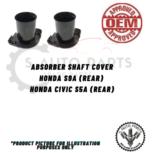 HONDA S9A / CIVIC S5A (REAR) ABSORBER BUSH AND ABSORBER COVER (OEM ...