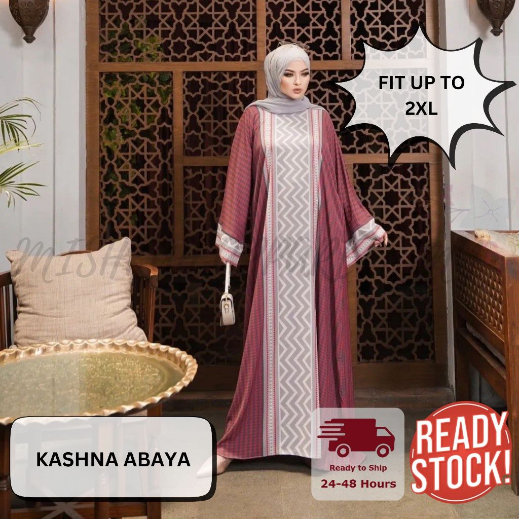 [Exclusive Collection] ★Mishkah Apparels★ KASHNA Abaya - Silk Doff ...