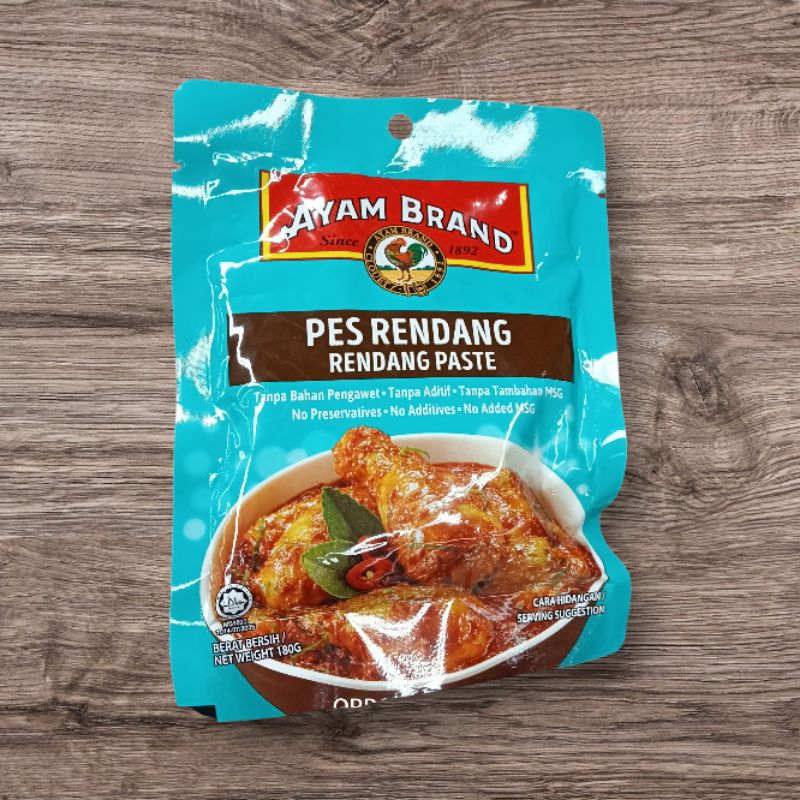 Ayam Brand Pes Rendang, Rendang Paste 180g | Shopee Malaysia
