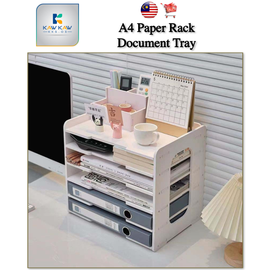 𝐊𝐊𝐒 𝐀𝟒 𝐏𝐚𝐩𝐞𝐫 𝐑𝐚𝐜𝐤 𝐃𝐨𝐜𝐮𝐦𝐞𝐧𝐭 𝐓𝐫𝐚𝐲 🚚 5/7 Tier File Holder Desktop Storage ...