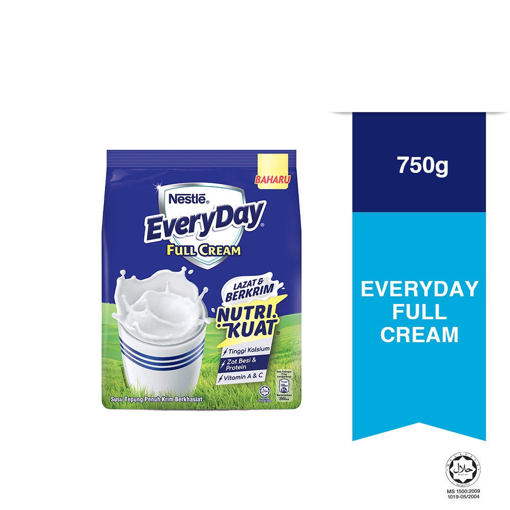 NESTLE® EVERYDAY® Full Cream Softpack 750g | Shopee Malaysia