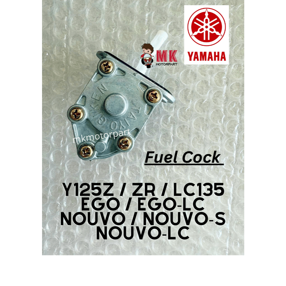 FUEL COCK ASSY Yamaha Y125z Y125zR LC135 EGO EGOLC Nouvo NouvoS NouvoLc ...