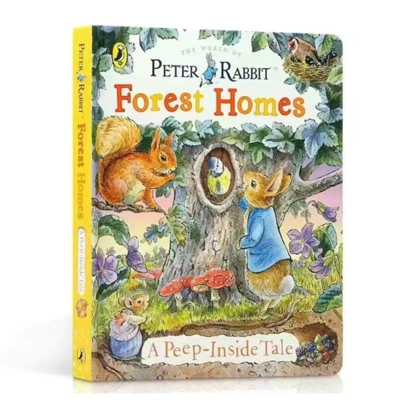Usborne Peep Inside Flip Book/ Peter Rabbit Forest Homes/Early Learning ...