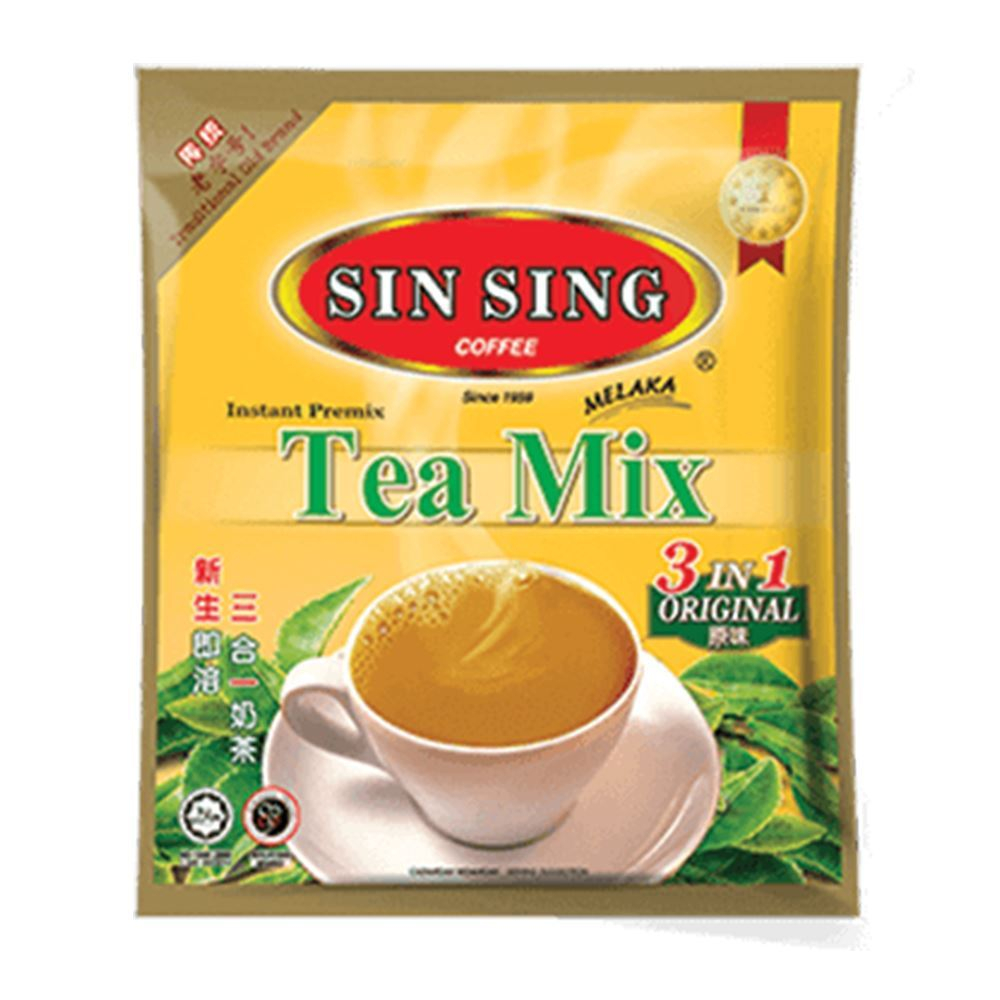 SIN SING TEA MIX 3 IN 1 ORIGINAL 25 SACHETS X 20G | Shopee Malaysia
