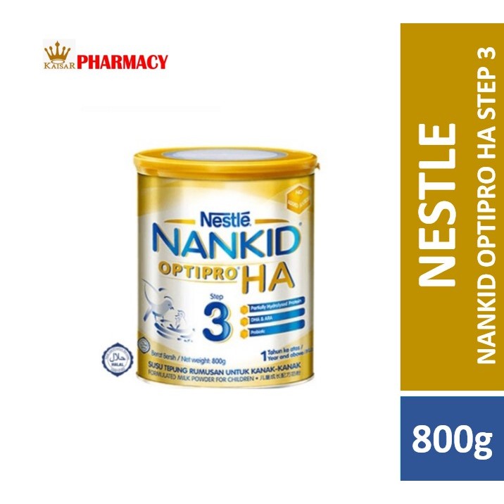 NESTLE NANKID OPTIPRO HA STEP 3 800G ( exp 04/06/2025 ) | Shopee Malaysia