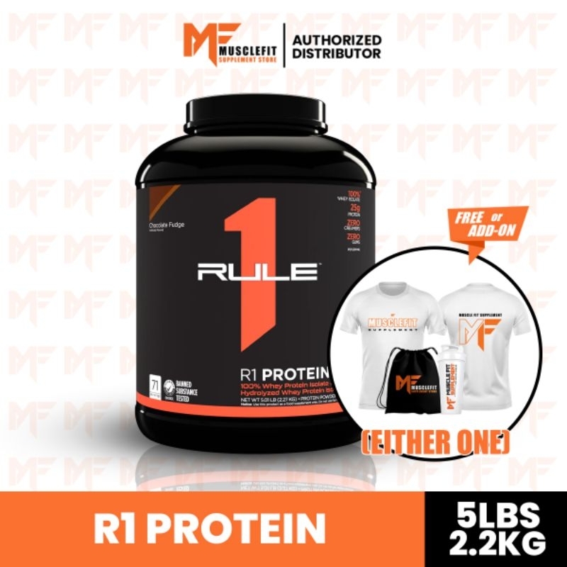 RULE 1 Protein Isolate Hydrolyzed 5 lbs ( 71-76 Servings) | Shopee Malaysia