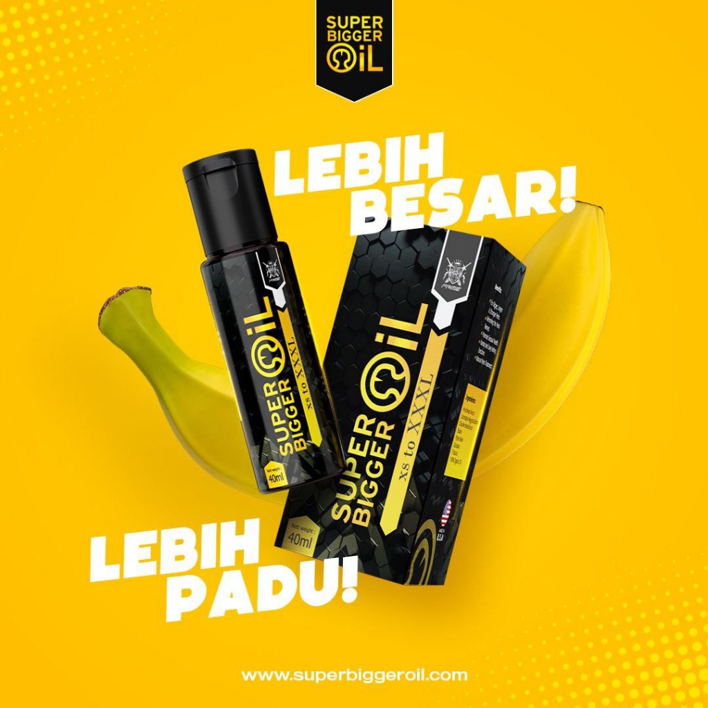 Super Bigger Oil Original 40ml | Shopee Malaysia